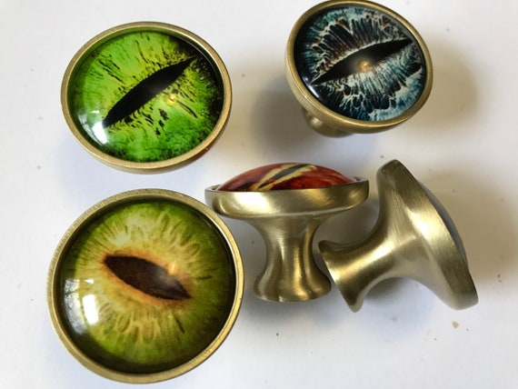 Glow in the Dark Eyeball Drawer Pulls Fun Funny to Thrill an | Etsy