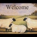 Vintage Antique Sheep Welcome Sign Rustic Digital Download 5x7 - Etsy