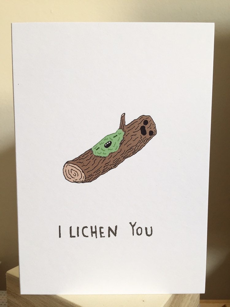 Cute Log Pun Card - Etsy