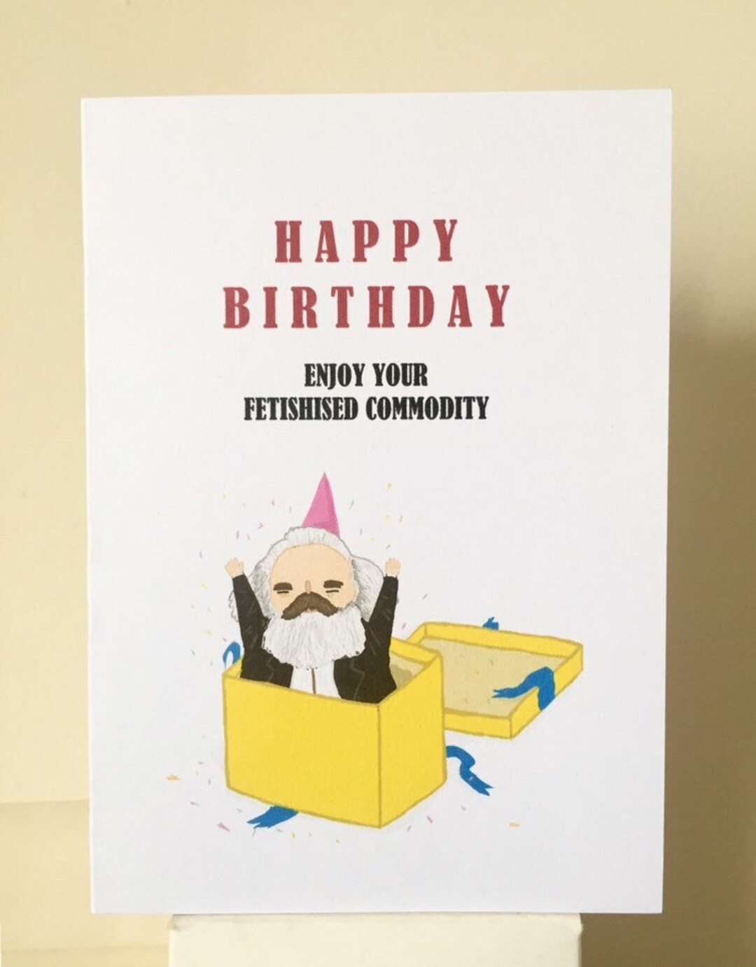 Karl Marx Birthday Card - Etsy