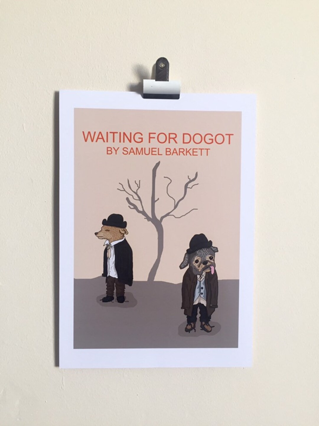 Waiting for Godot Doggo Pun Downloadable Digital Print - Etsy UK