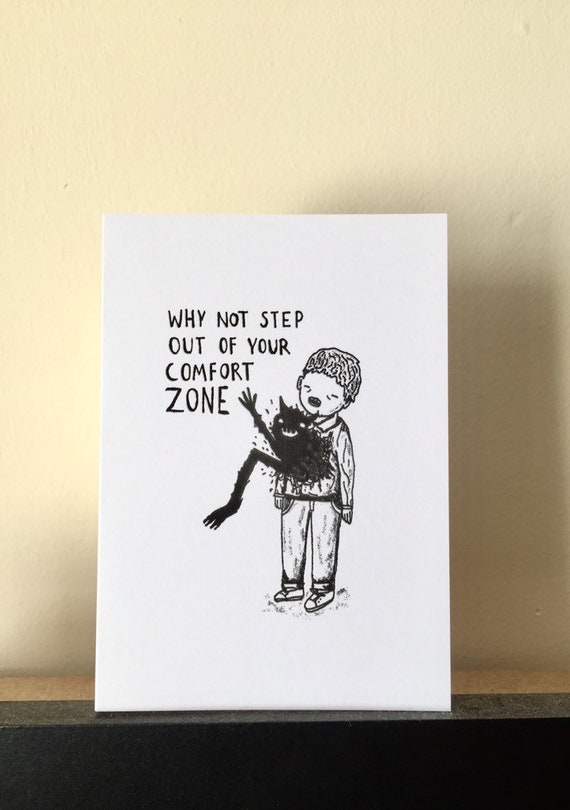 Macabre Horror Motivational Card - Etsy