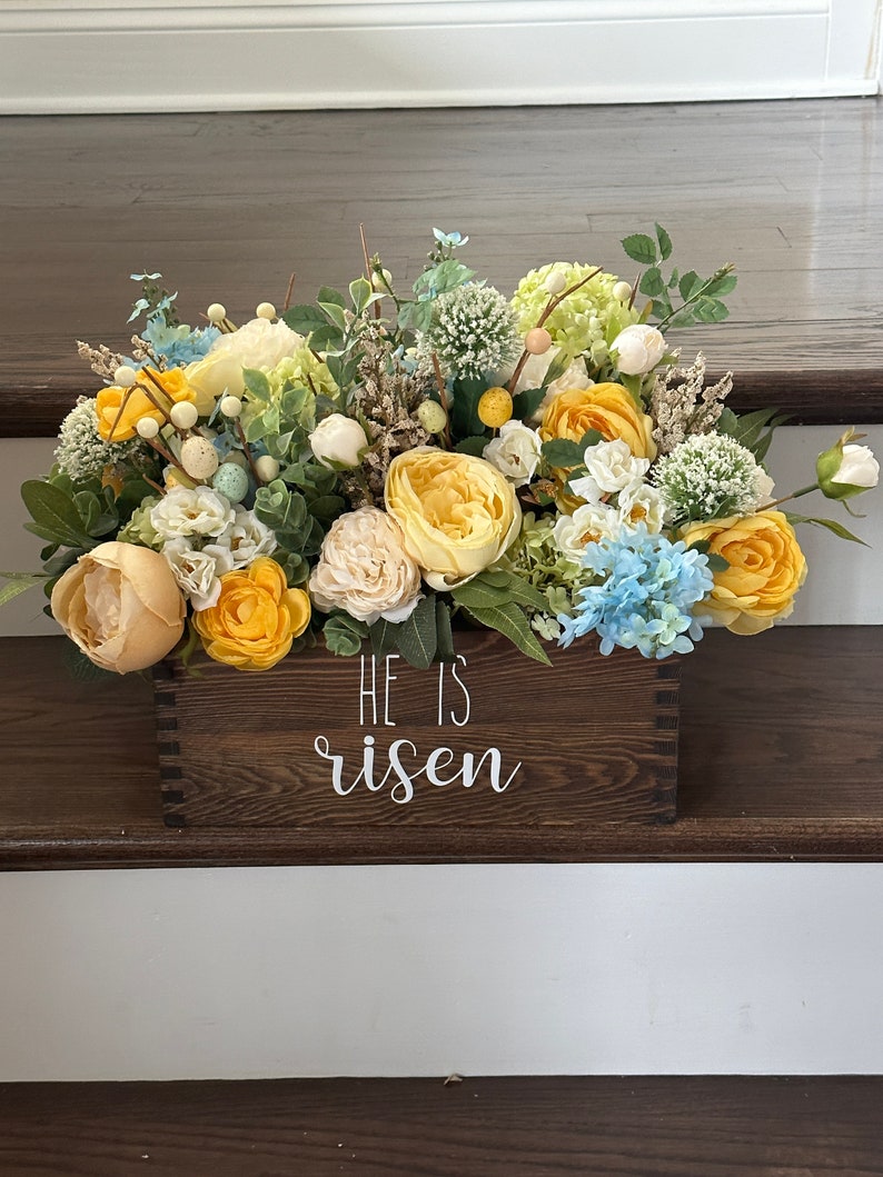 Easter Table Centerpiece, Easter Table Arrangement, Easter Table Decor ...