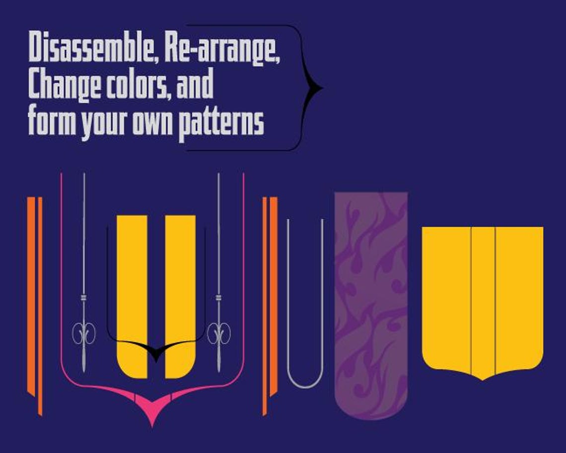 Lowrider Patterns Vol.1 - Etsy