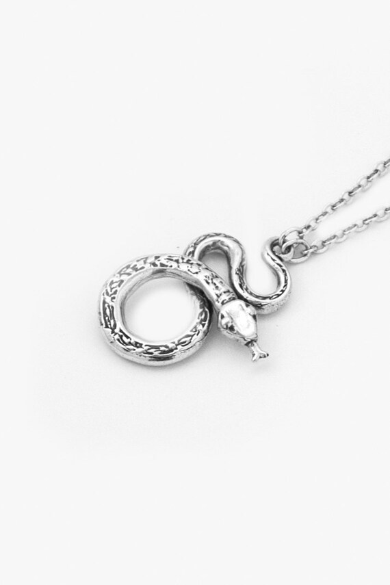 Snake Necklace - Etsy