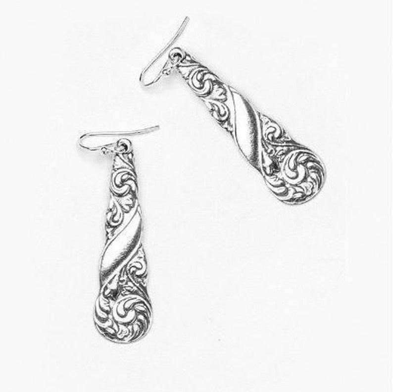 Spoon Earrings: gloria by Silver Spoon Jewelry | Etsy Spoon Earrings: gloria by Silver Spoon Jewelry | Etsy