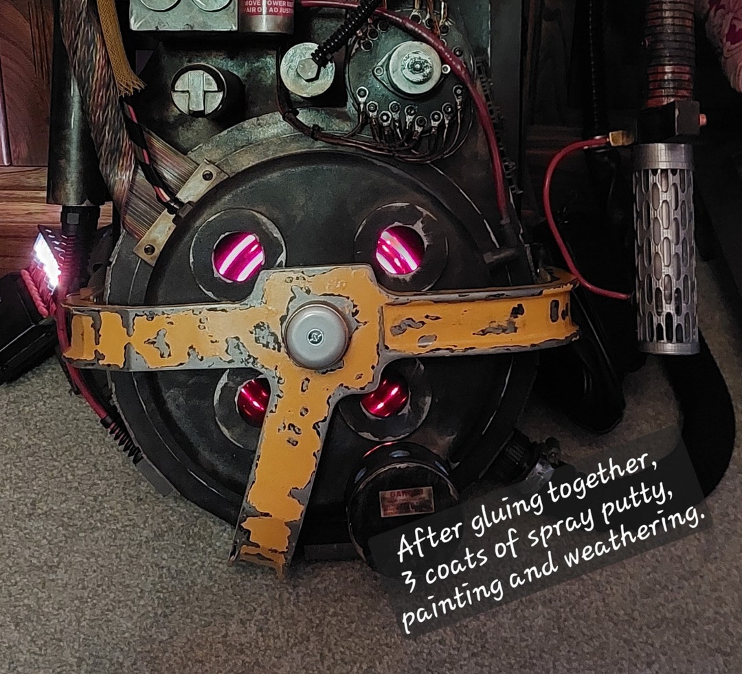 Frozen Empire Proton Pack Bumper and Shock Mount/bellows to Fit Hazlab ...