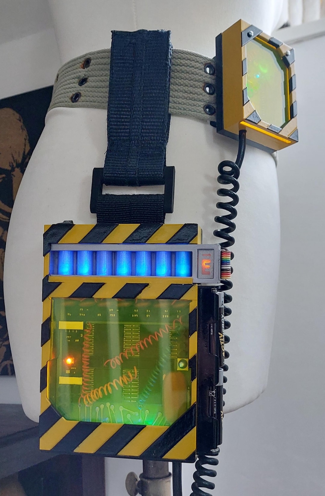 Ghostbusters Inspired Cased Belt Gizmo Aka the Proton Pack Electrical ...