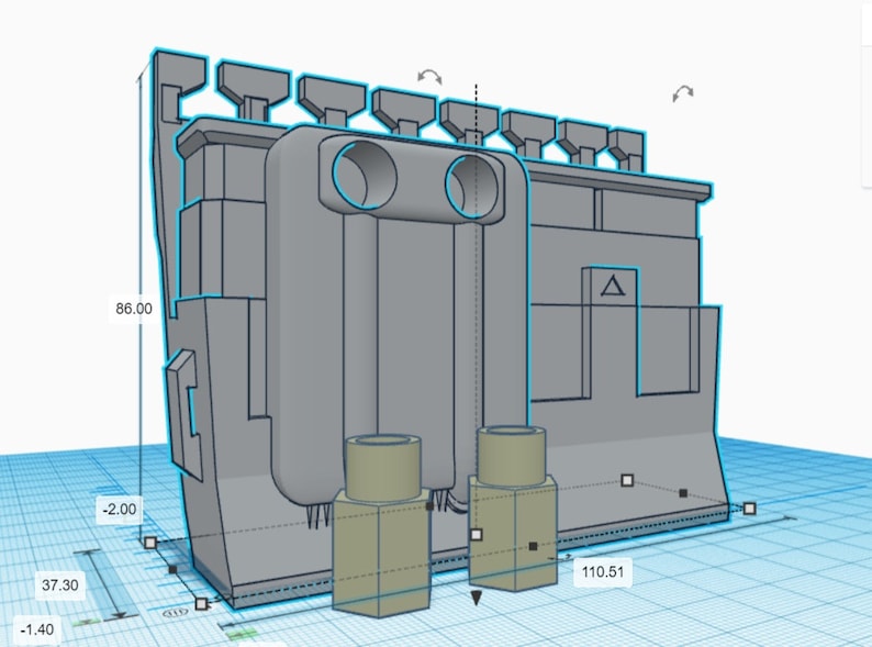3d Printed Proton Pack Wire Rack, Hybrid Unit. to Fit Hazlab Pack, May ...