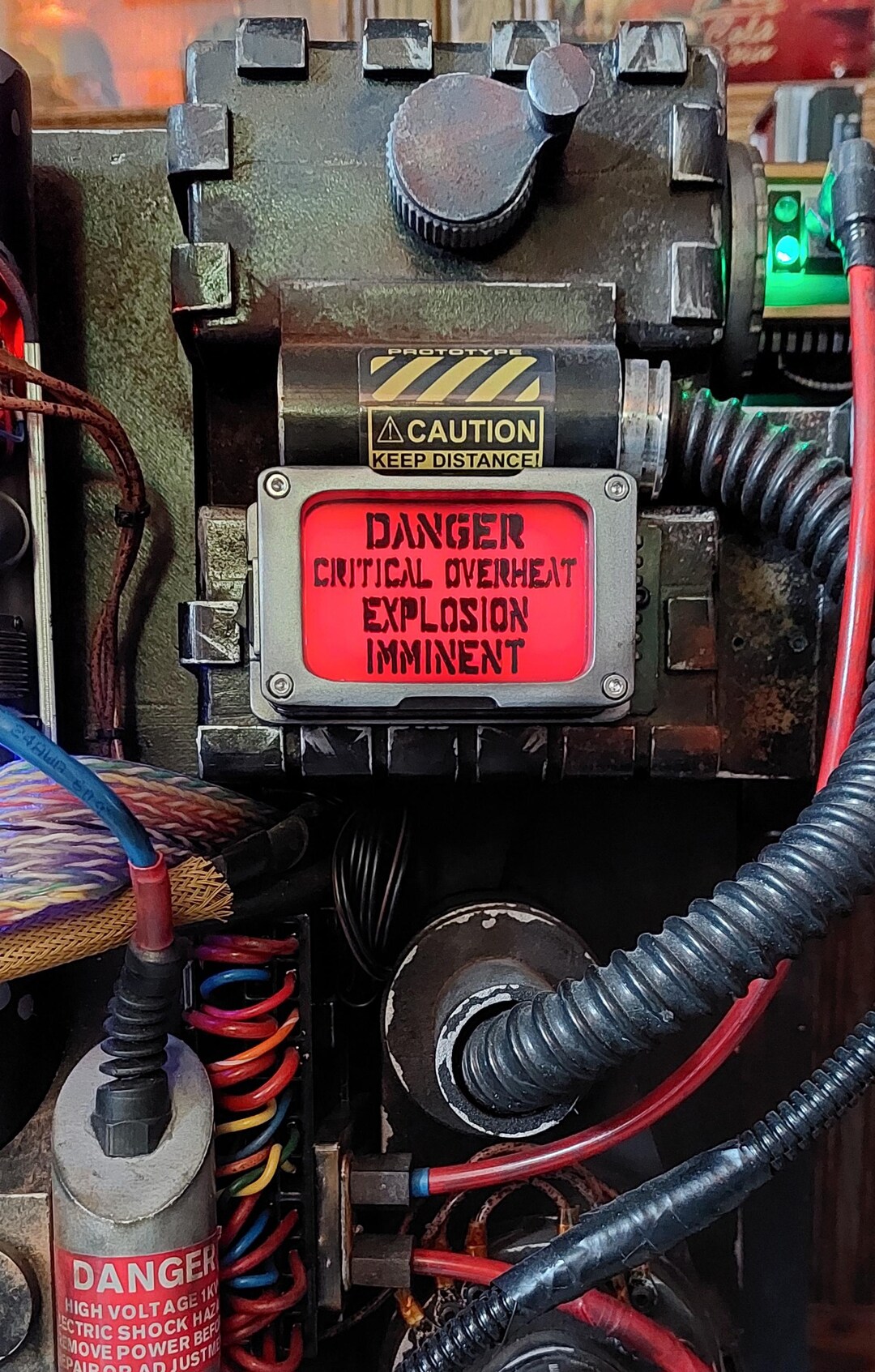 Ghostbusters Inspired Critical Overheat Screen Display. - Etsy