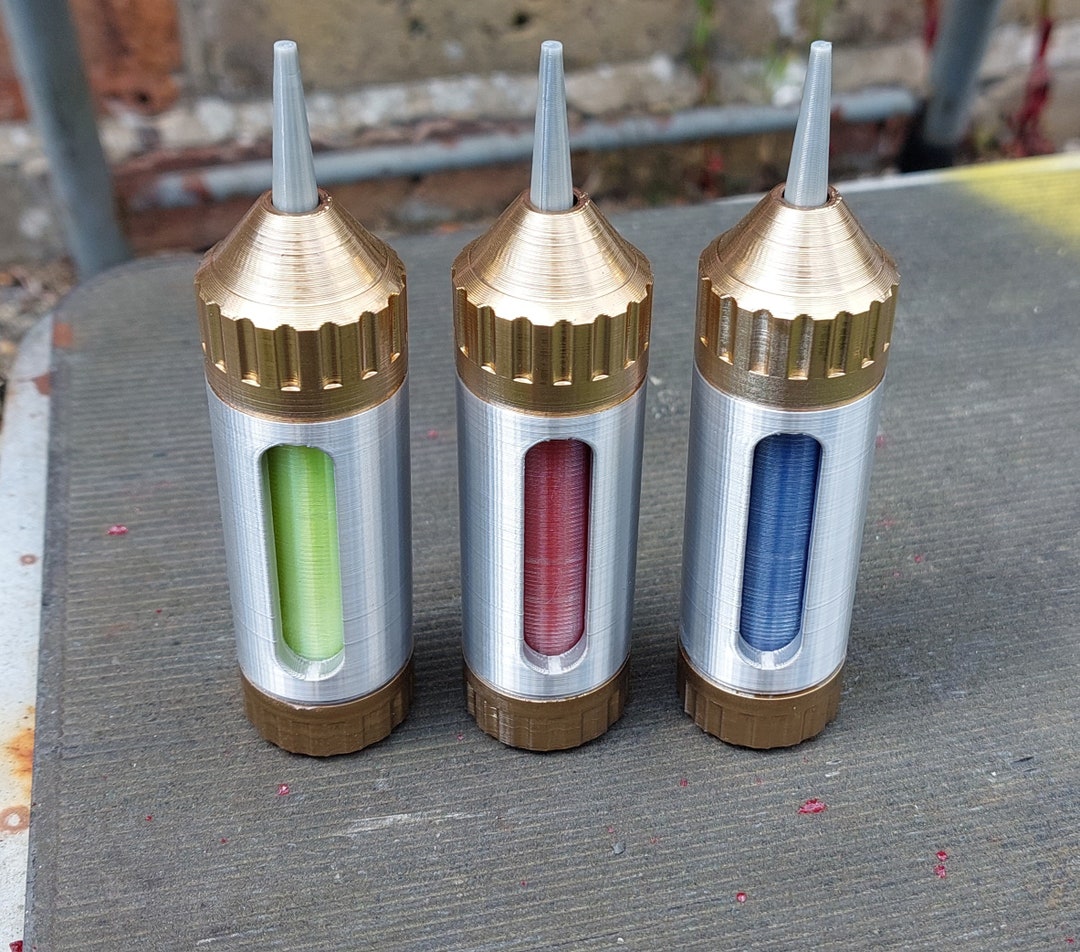 Fallout Inspired 3d Printed Big Bore Syringer Ammo X3. - Etsy