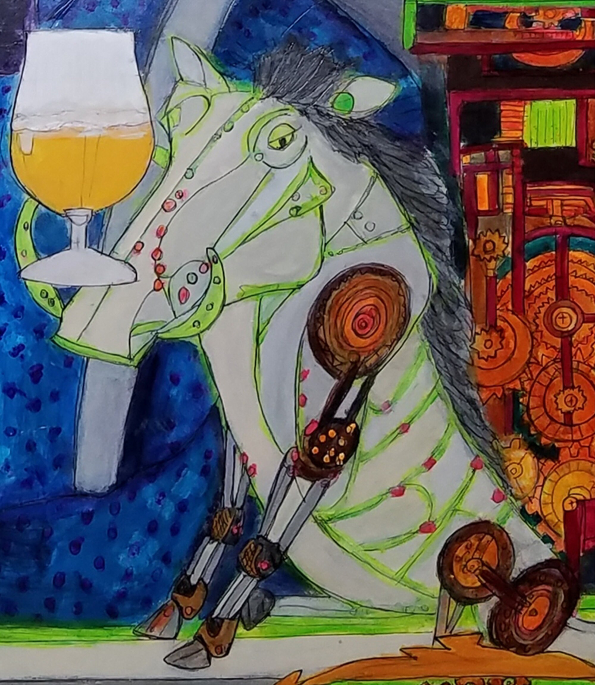 Ebba Tavern (original Painting) - Etsy