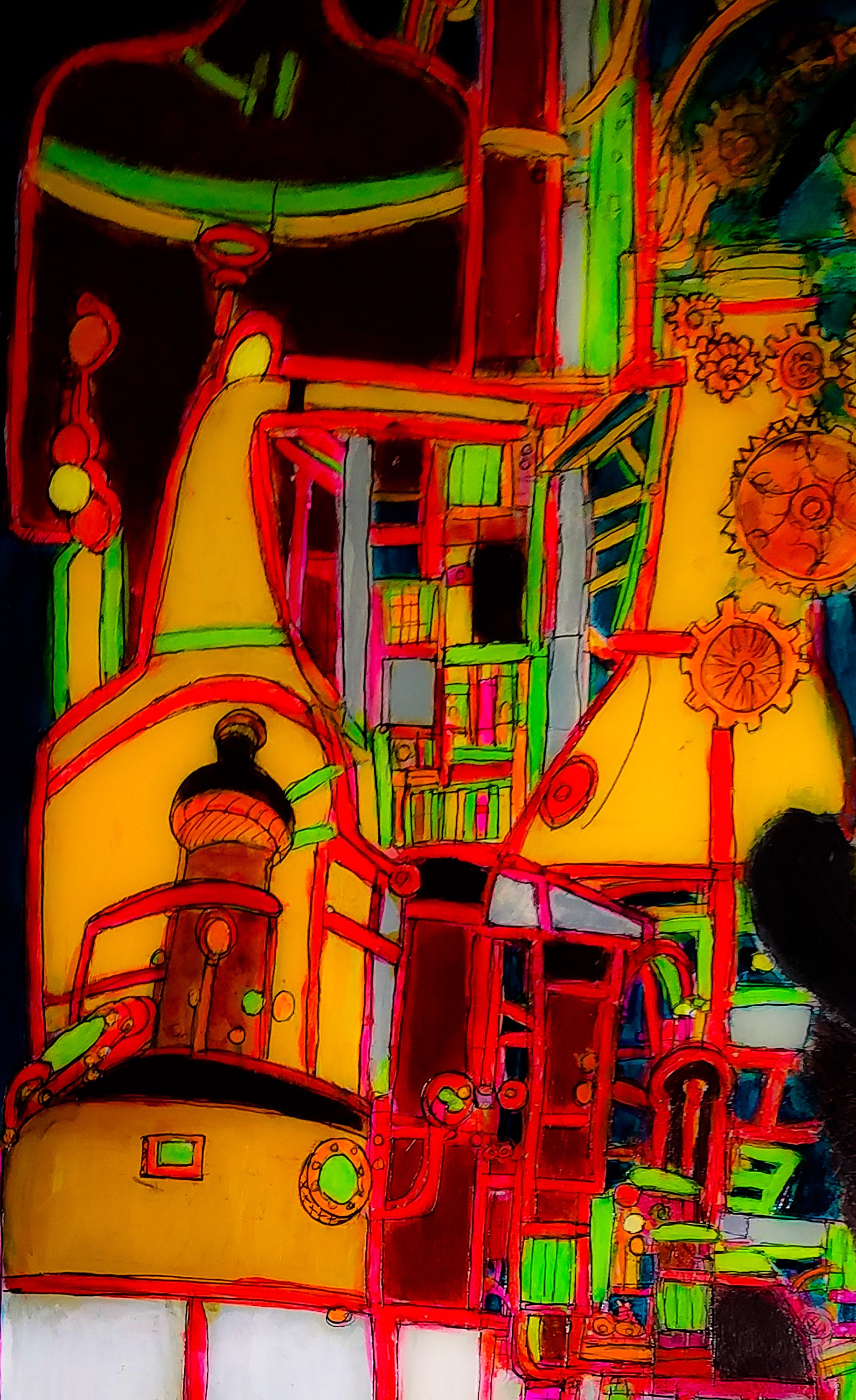 Ebba Tavern (original Painting) - Etsy