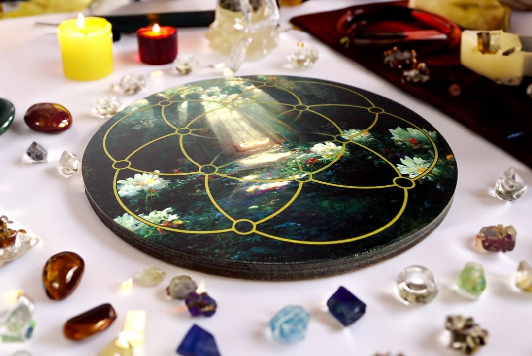 Flower Path Full Color Crystal Grid Layout Board Seed of - Etsy