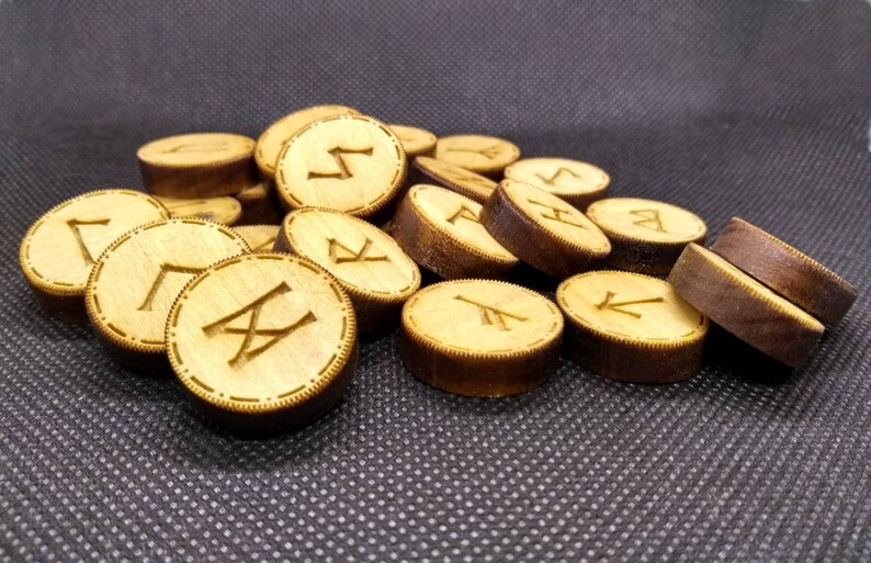 Viking Rune Set, Elder Futhark Runes, Pocket Rune Set, Norse, Nordic ...