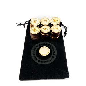 Viking Rune Set Elder Futhark Runes Pocket Rune Set Norse - Etsy