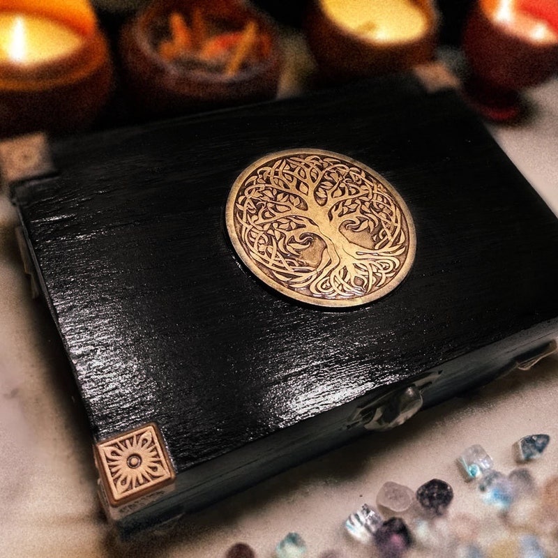 Fantasy Wooden Box - Etsy