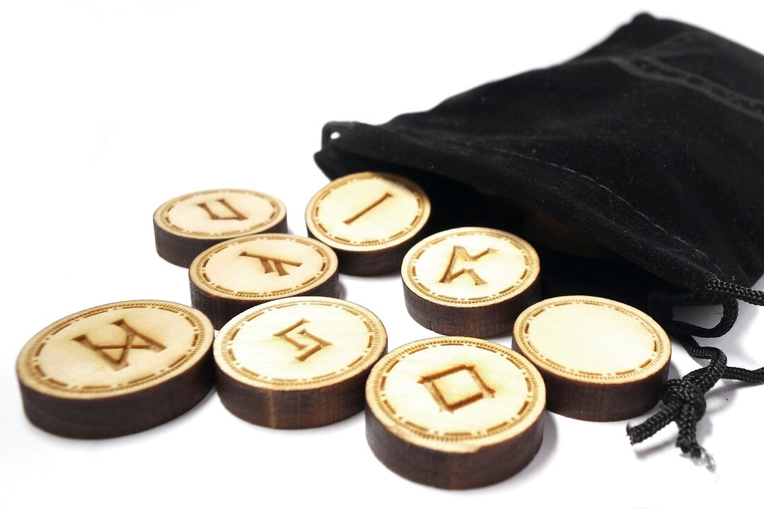 Viking Rune Set Elder Futhark Runes Pocket Rune Set Norse - Etsy