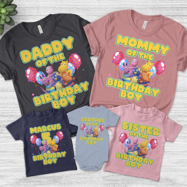 Backyardigans Family T Shirt, Personalized Backyardigans Family ...