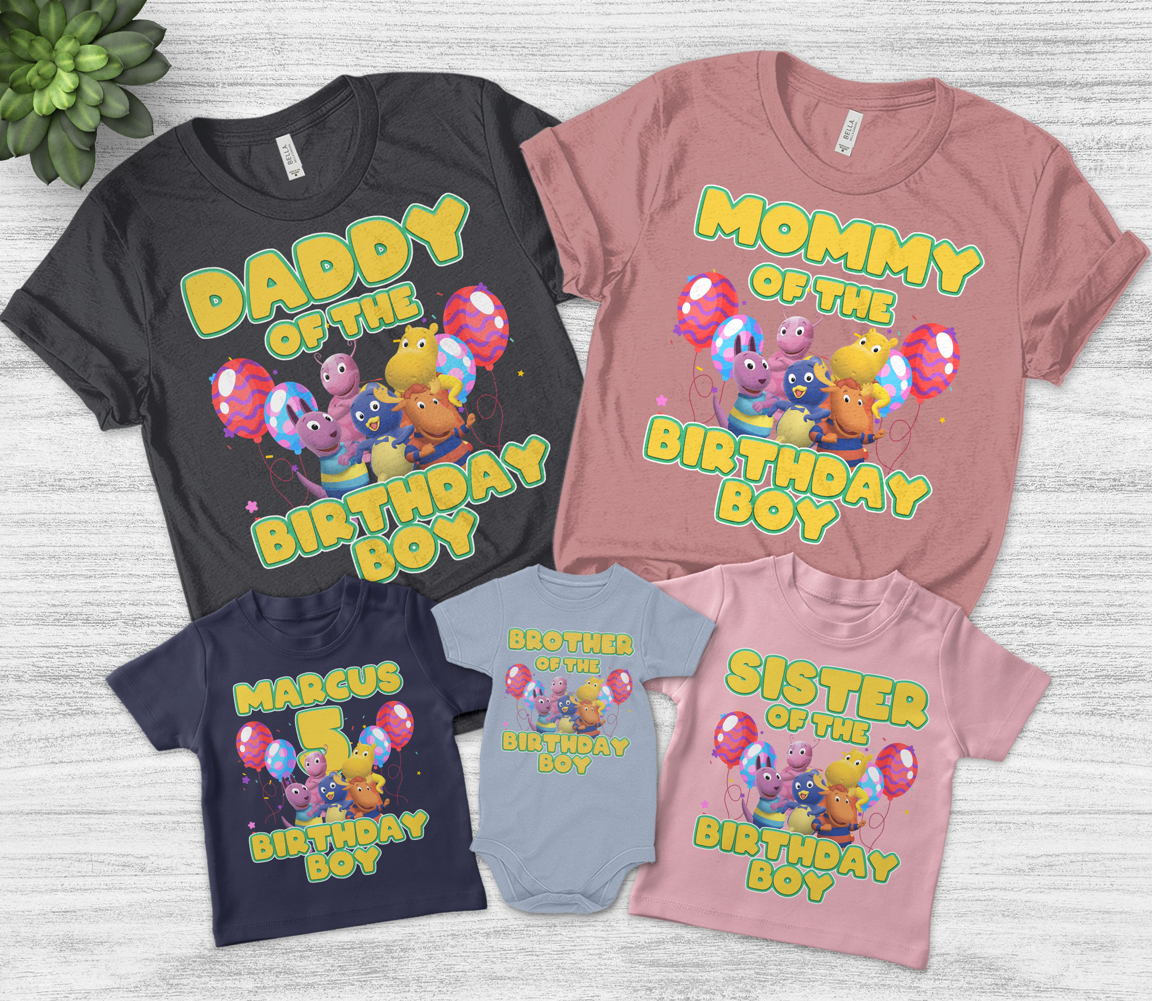 Backyardigans Family T Shirt, Personalized Backyardigans Family ...