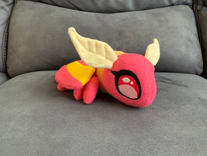 Rosy Maple Moth Plushie - Etsy