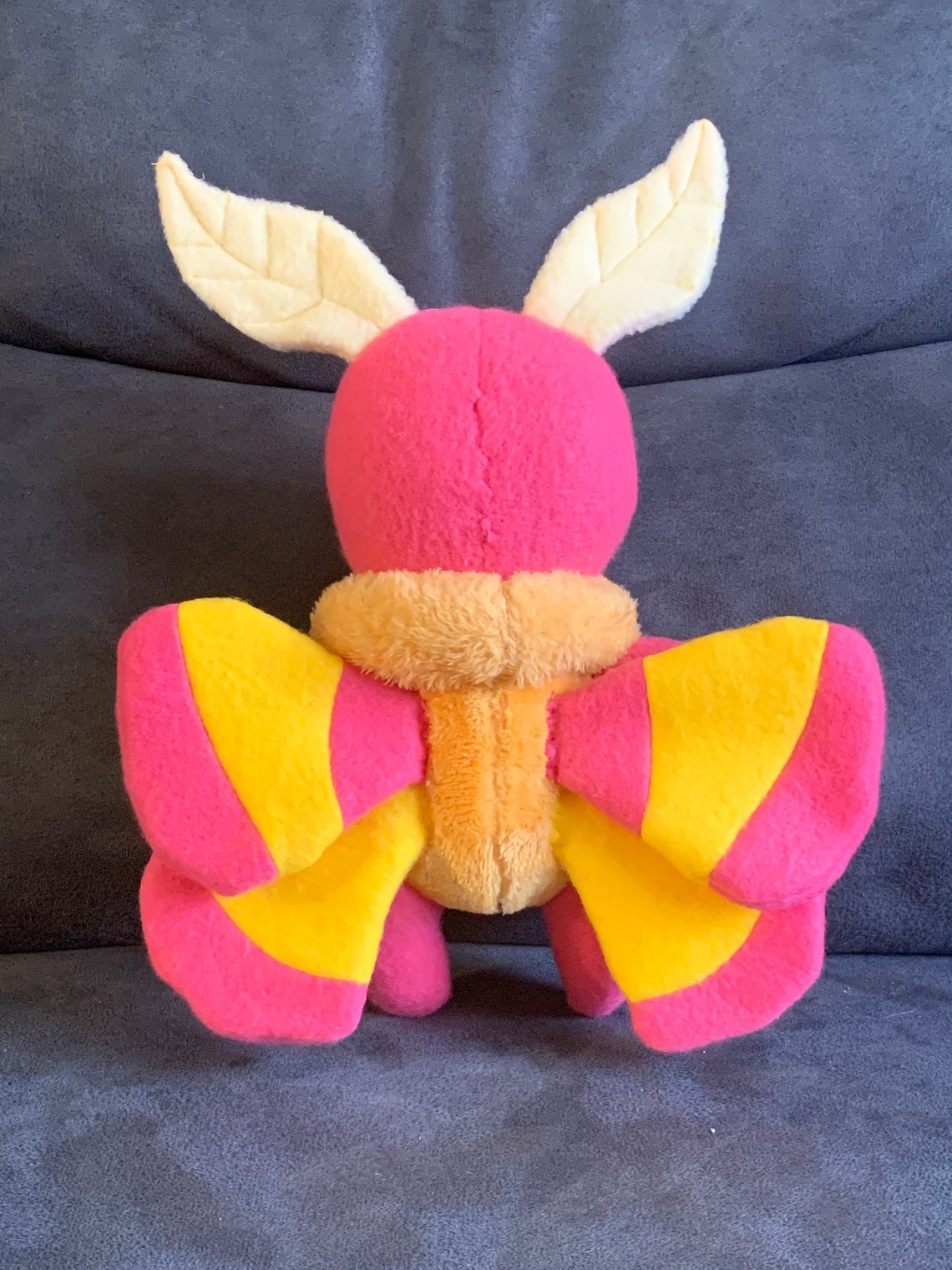 Rosy Maple Moth Plushie - Etsy