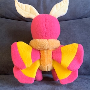 Rosy Maple Moth Plushie - Etsy