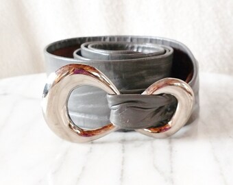 Soft leather belt | Etsy