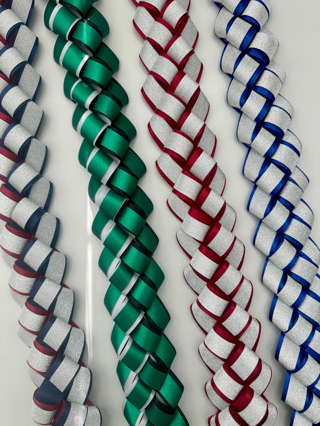 Homecoming Mum Braids - Triple Threat Bubble Military - CUSTOM COLORS ...