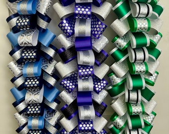 Loopy Loop Chain Homecoming Mum With Glitter, Diamond Dust, and Imprint ...