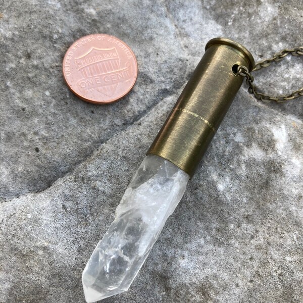 Bullet Necklace - Etsy