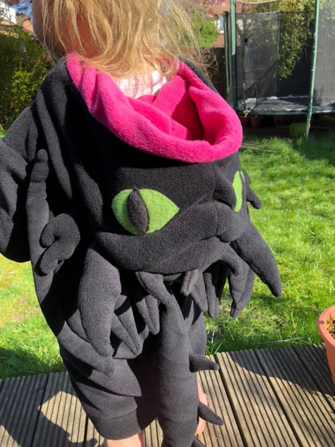 SECOND HAND / PRELOVED Toothless Dragon Night Fury Hoodie - Etsy