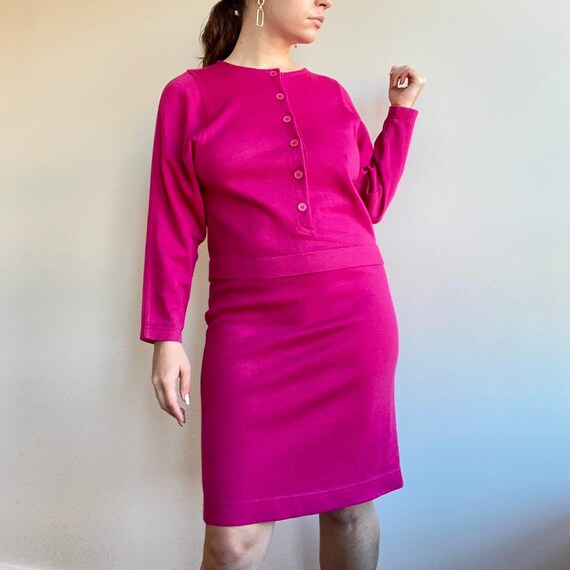 vintage 80s hot pink - Gem