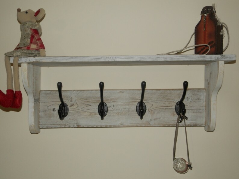 Handmade Reclaimed Solid Wood Shabby Chic Rustic White Wash - Etsy