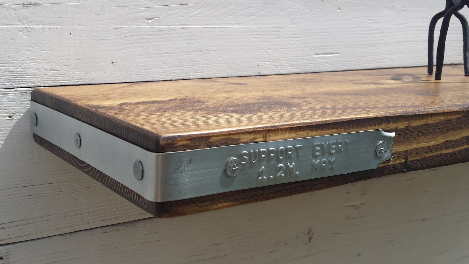 Scaffold Band Chunky Rustic Solid Pine Wood INDUSTRIAL Mantel - Etsy