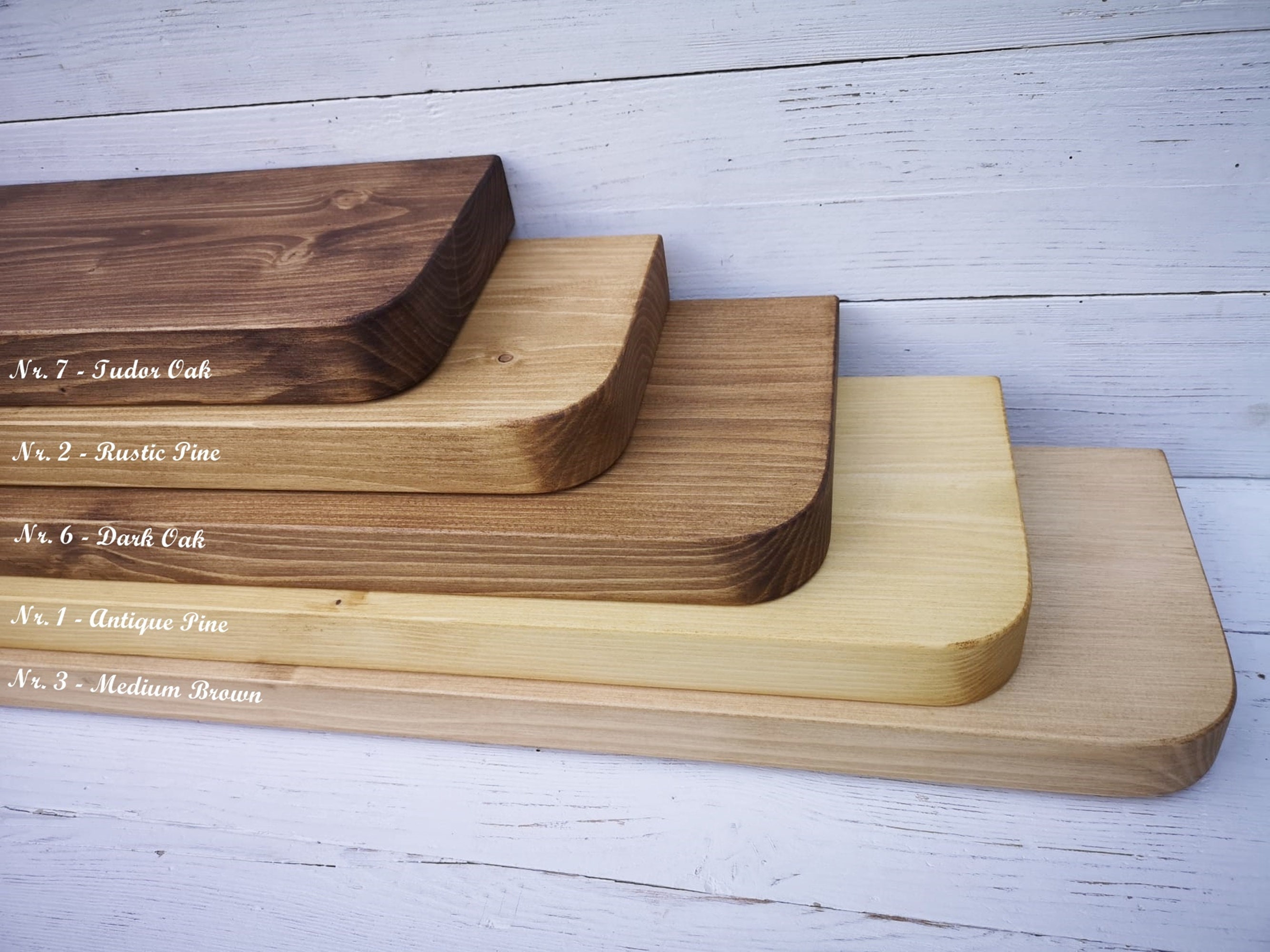 14cm/17cm/20cm Depth Rustic Chunky Radiator Mantel Shelf | Etsy