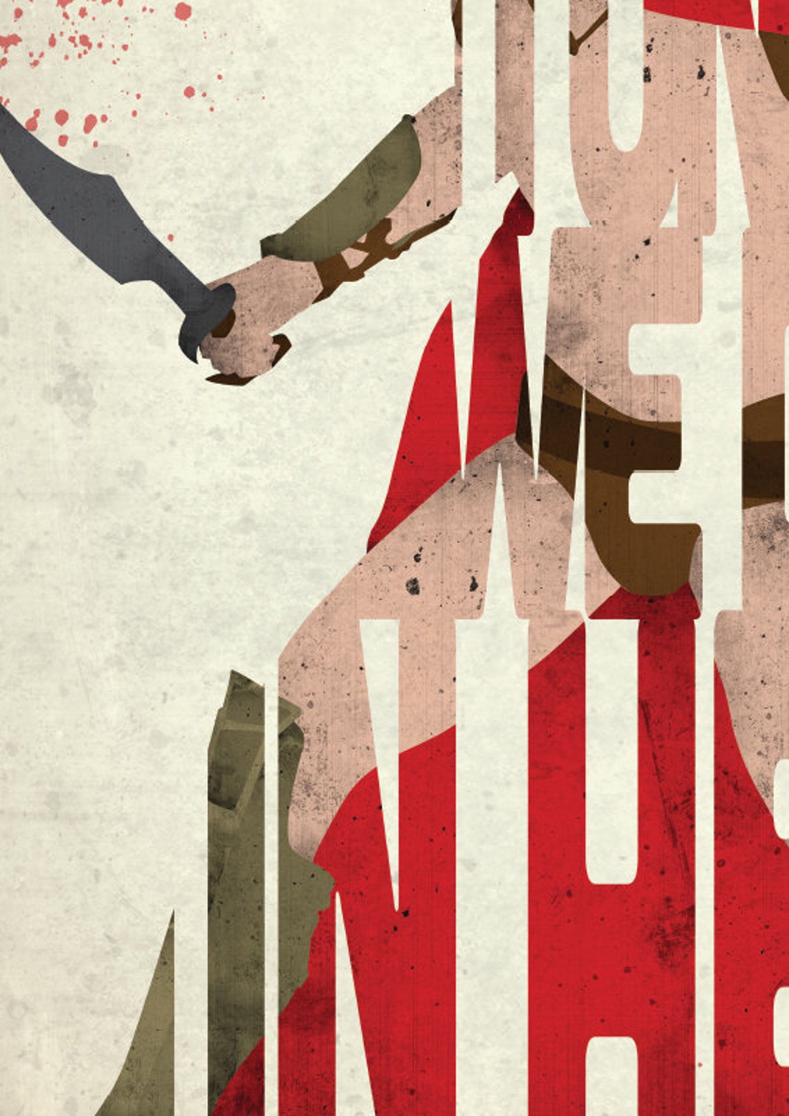 300 Movie Poster Spartan Typography Quote Film Art Print. - Etsy