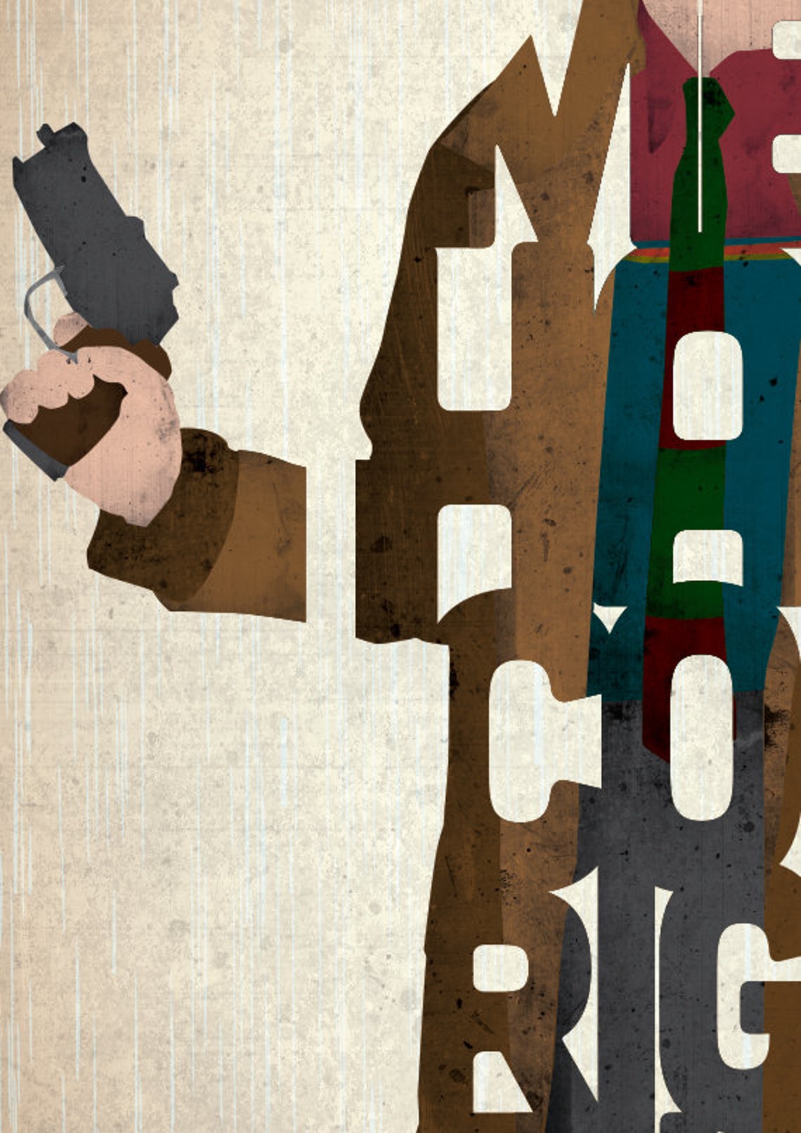 Blade Runner Movie Poster Sci-fi Typography Quote Film Art - Etsy