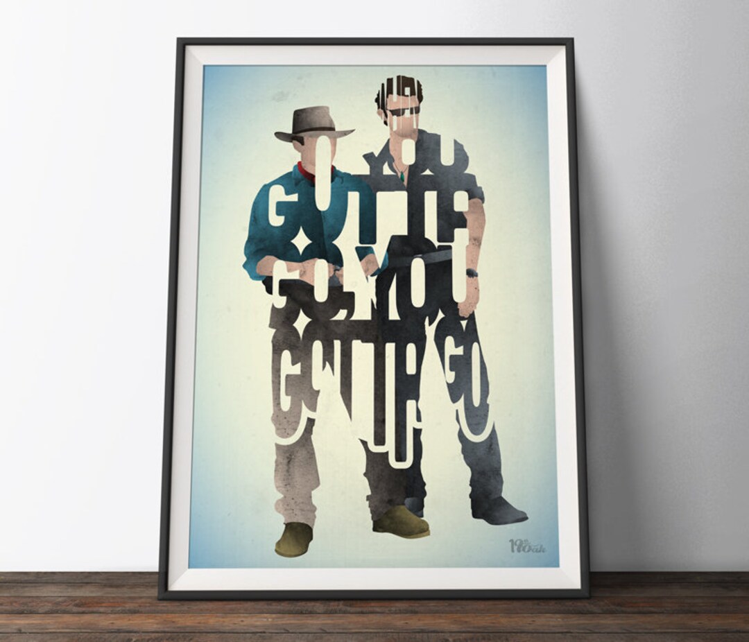 Jurassic Park Movie Poster - Dinosaur Typography Quote Film Art Print ...