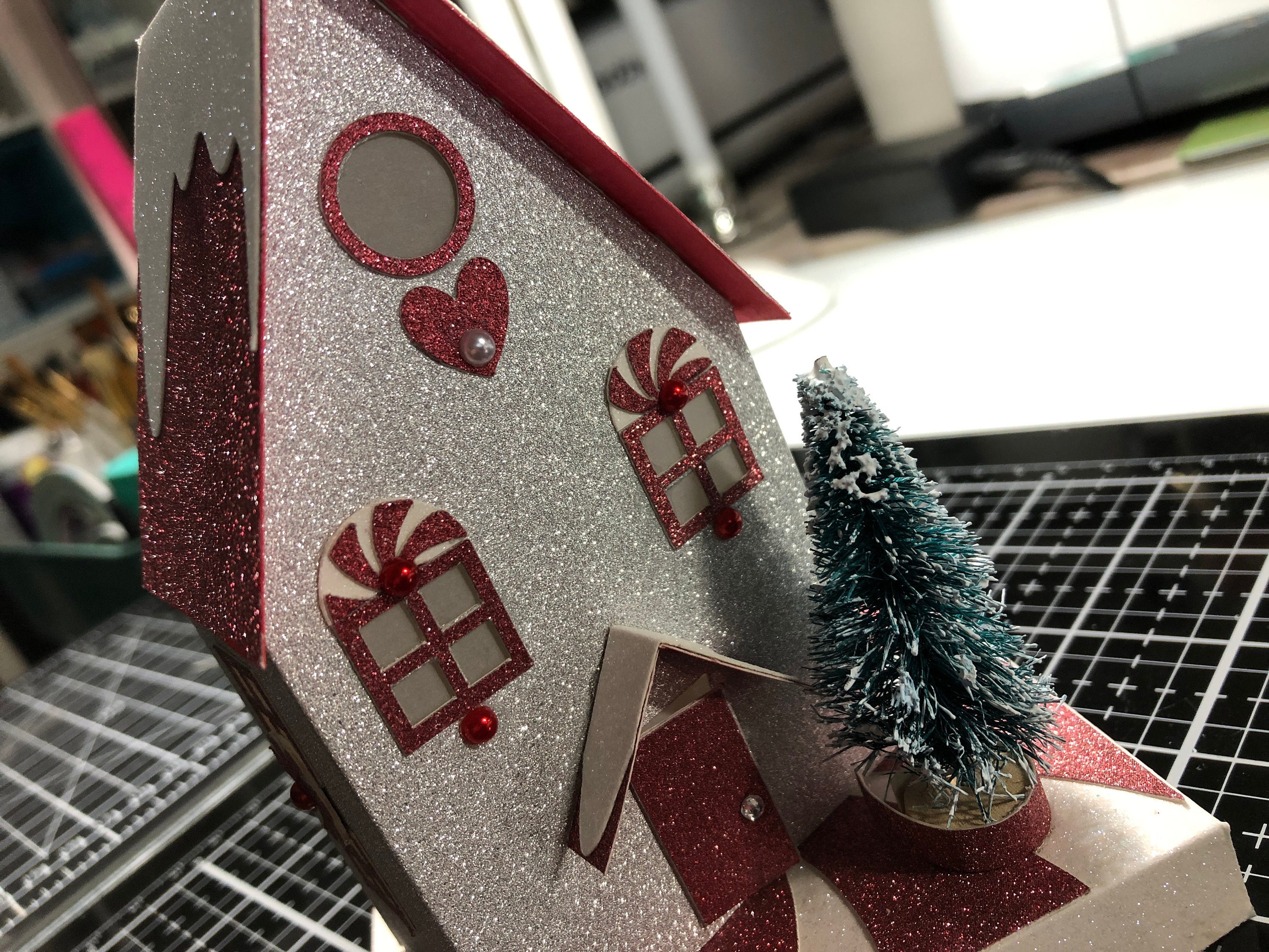 Peppermint House Kit Precut Kit - Etsy