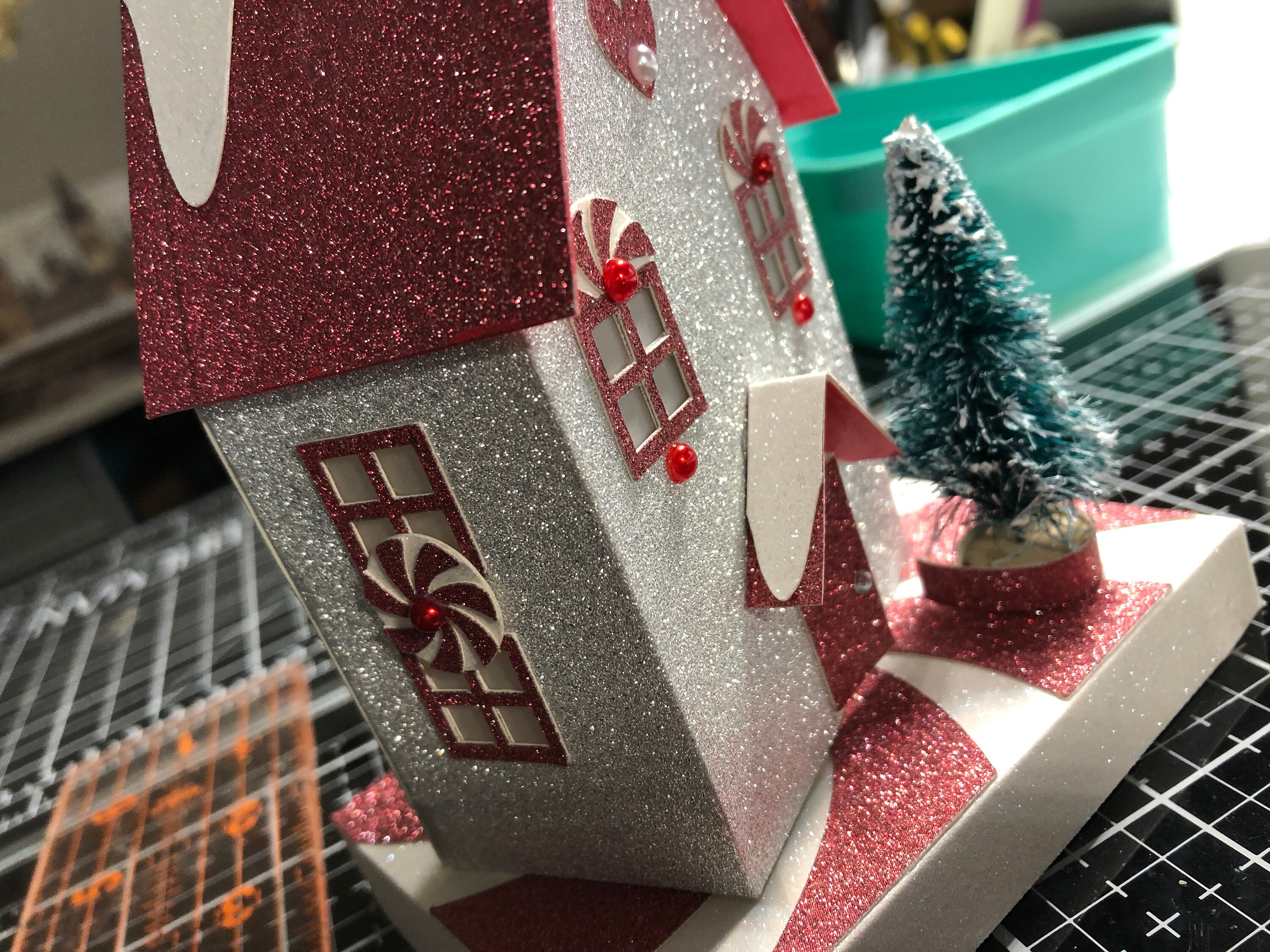 Peppermint House Kit Precut Kit - Etsy