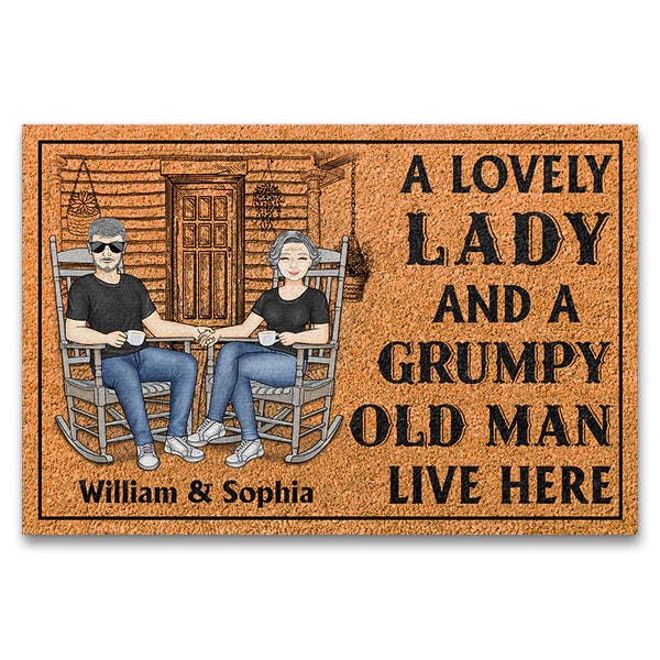 Grumpy Old Man - Etsy