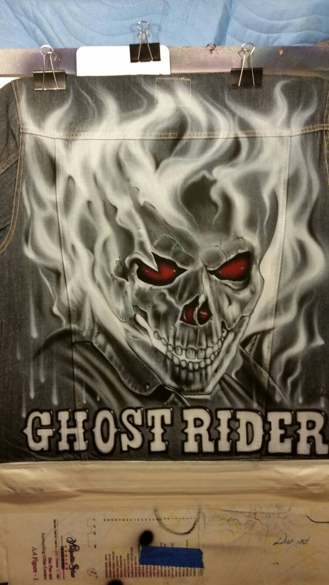 Custom Ghost Rider Jacket | Etsy