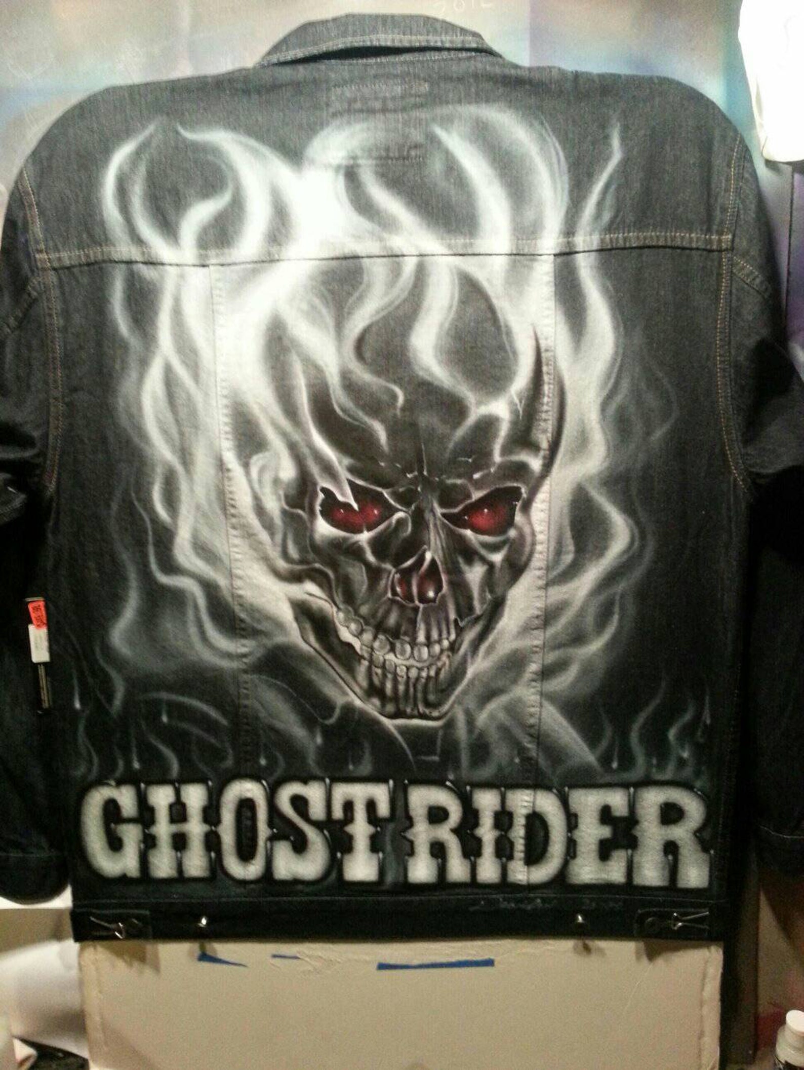Custom Ghost Rider Jacket | Etsy