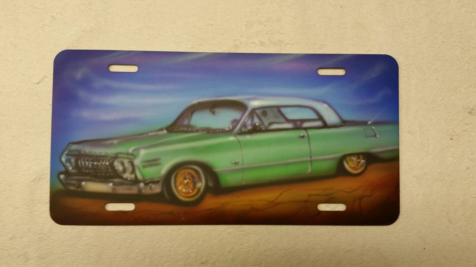 Airbrush Custom License Plate Your Car - Etsy