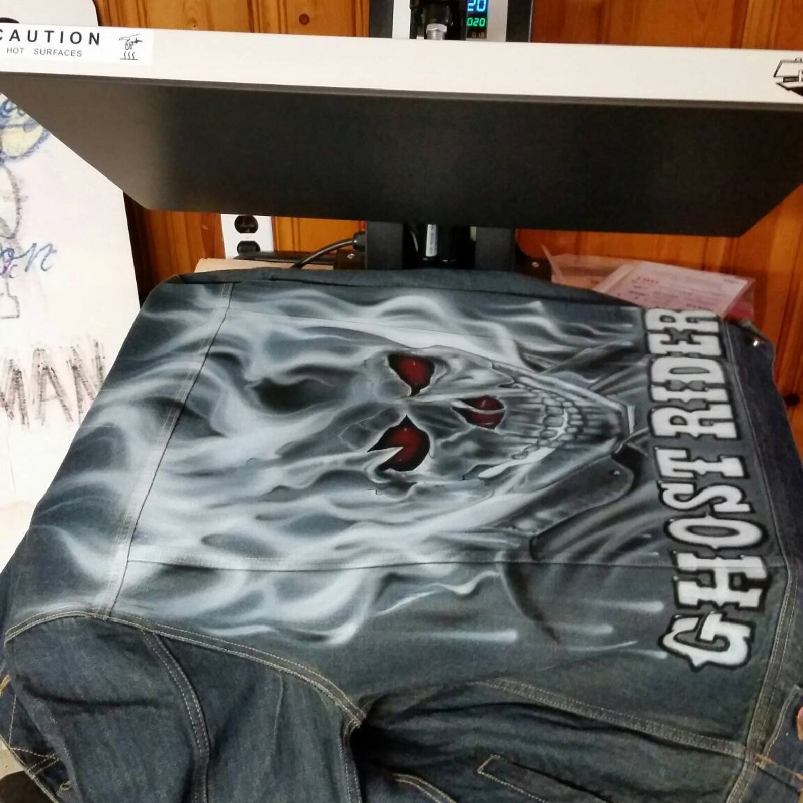 Custom Ghost Rider Jacket | Etsy