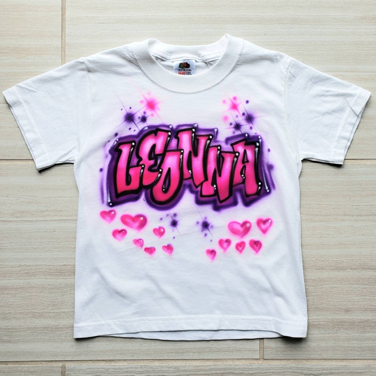 Custom airbrush graffiti design t-shirt | Etsy