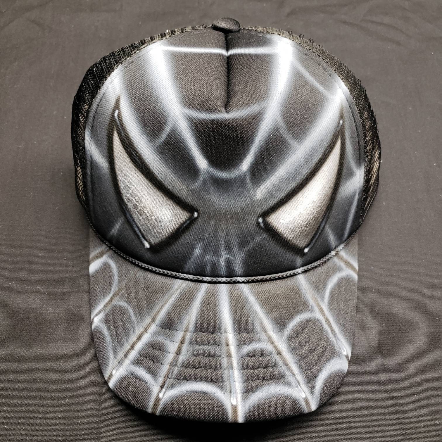 Custom Airbrush Spider Hat - Etsy
