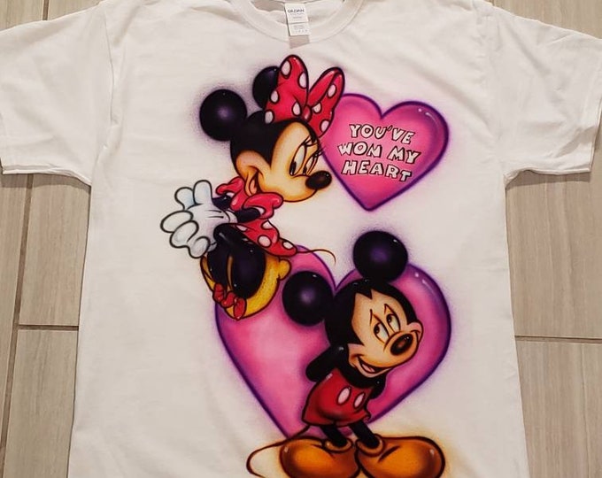 Custom Airbrush T-shirt - Etsy