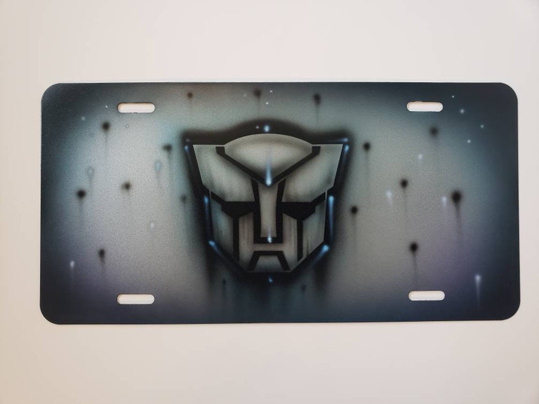 Custom Airbrush License Plate - Etsy